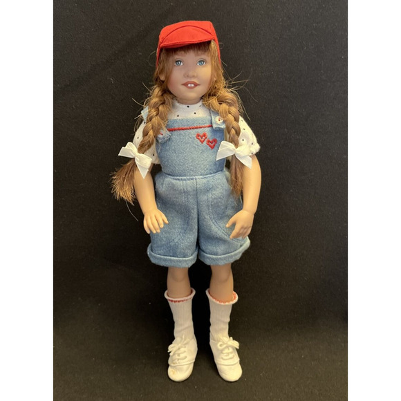 Kish | Toys | Helen Kish Co Emmy Lou Doll Blue Denim Tomboy 1993 ...